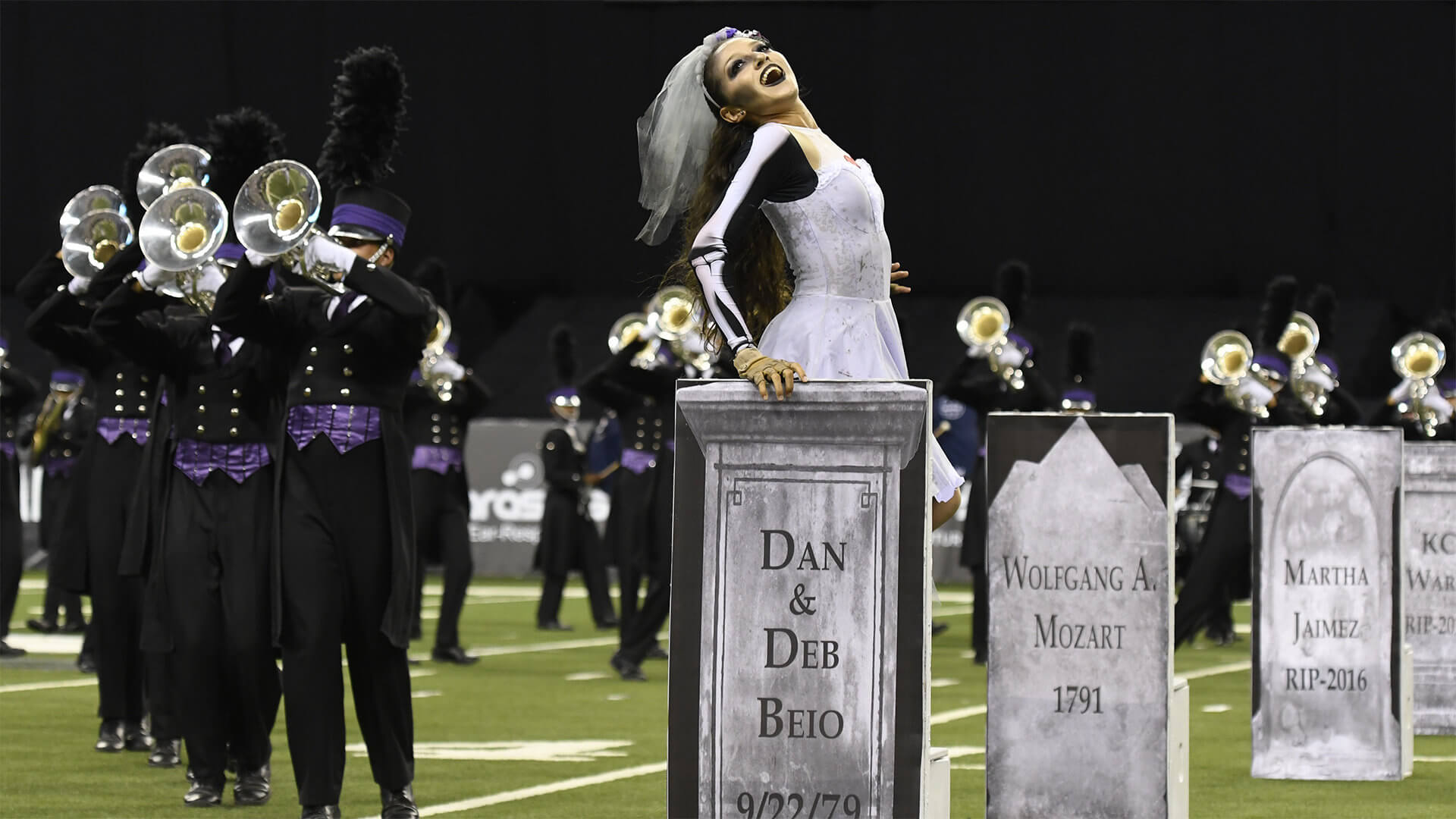 The 'Drum Corpse Bride' graveyard tour